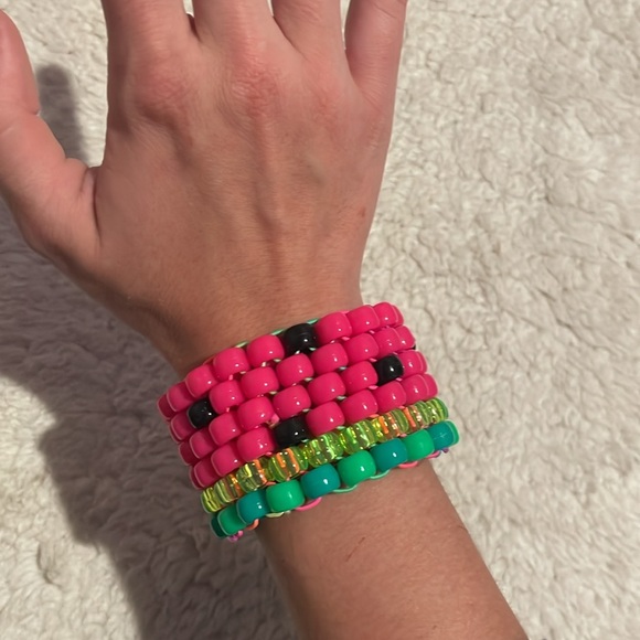 Accessories | Watermelon Kandi Cuff | Poshmark
